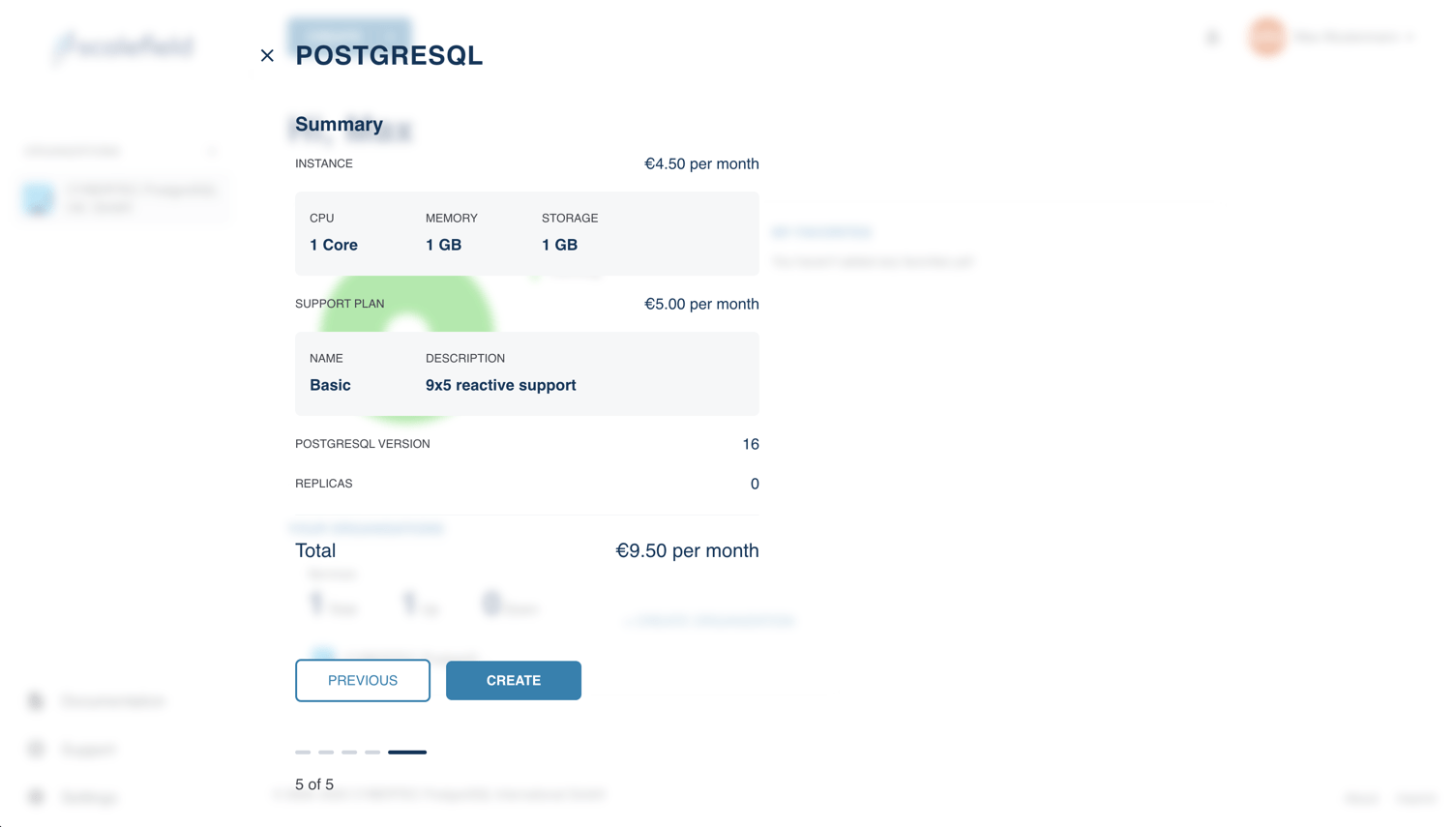 Creating a service | Scalefield Documentation